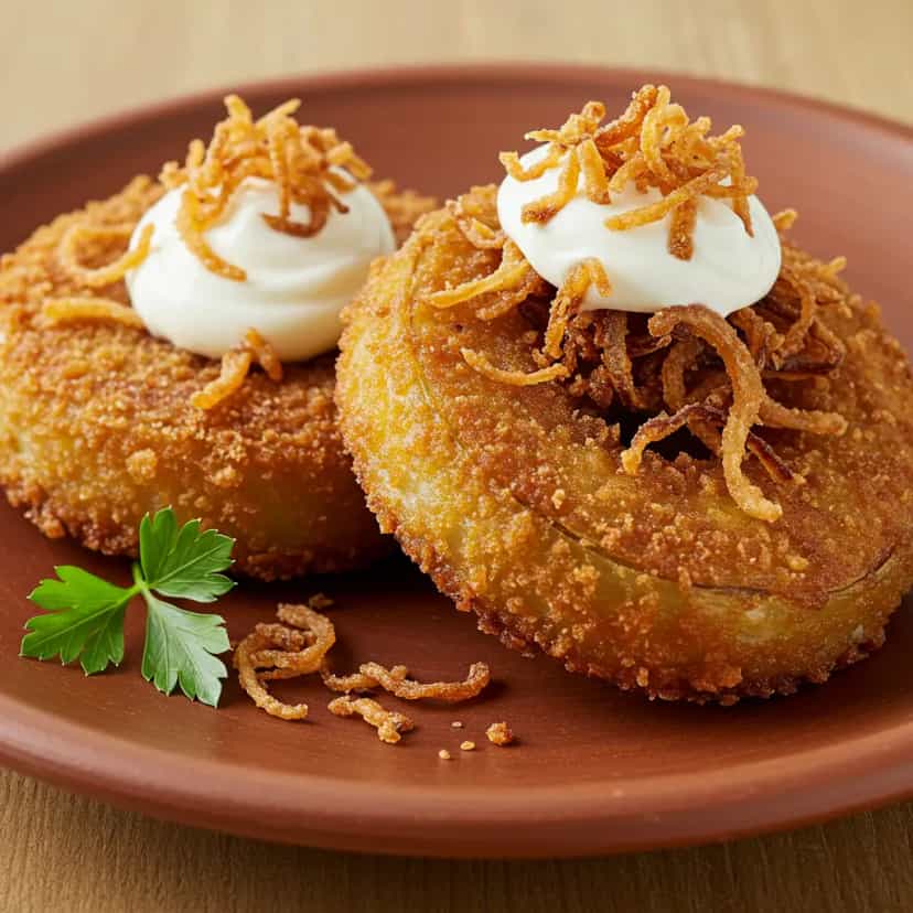 Receita de Cebolas Fritas Crocantes com Mel - Dicas e Dicas
