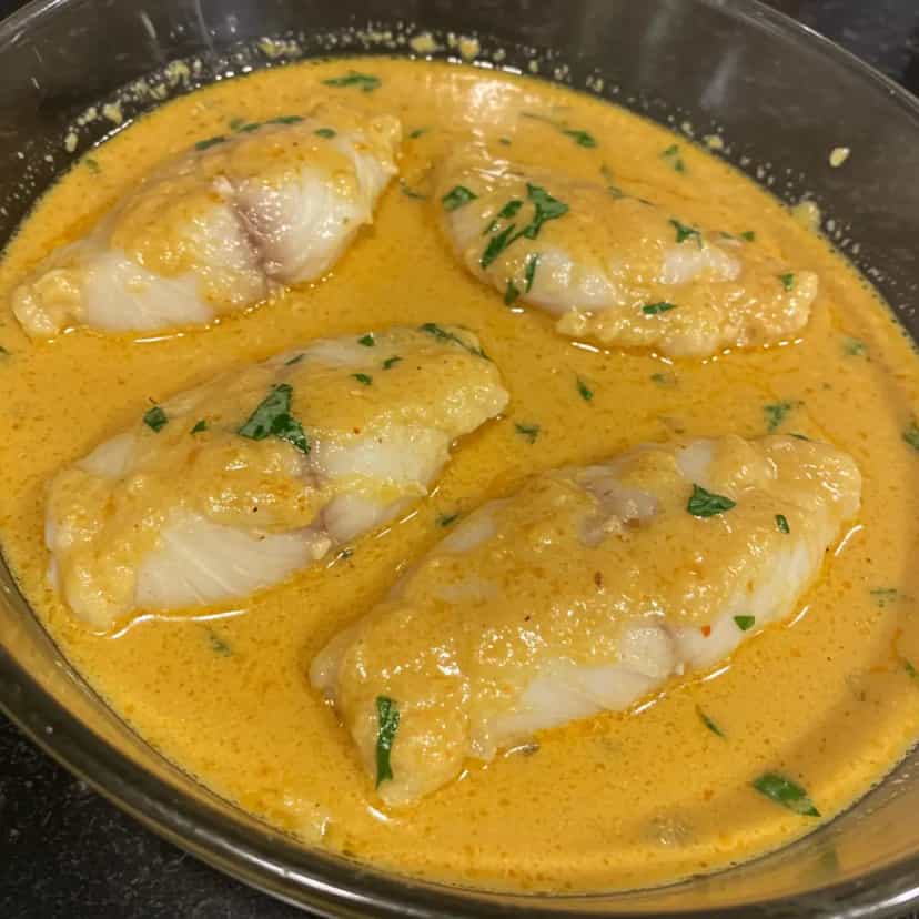 Receita de Filé de Peixe Cremoso ao Leite de Coco - Dicas e Dicas