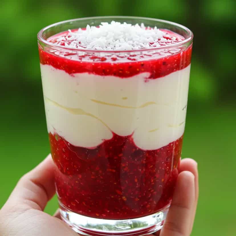 Receita de Frozen de Frutas Vermelhas com Coco - Dicas e Dicas