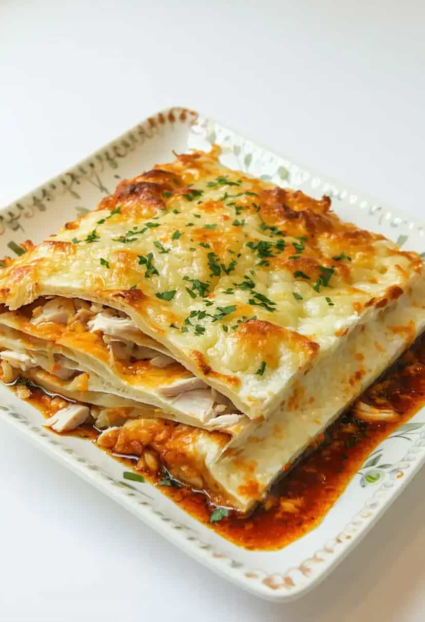 Receita de Tapioca de forno recheada com frango - Dicas e Dicas